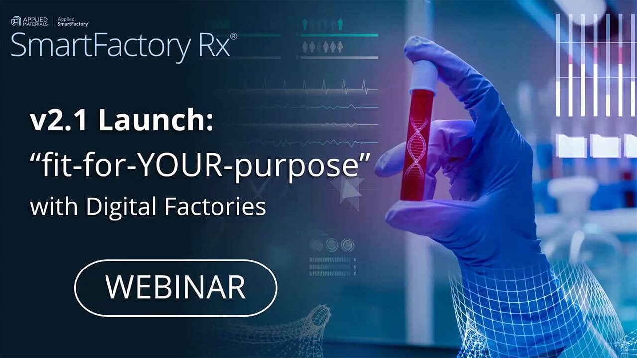 New release: SmartFactory Rx® v2.1, One digital factory | Applied SmartFactory Solutions